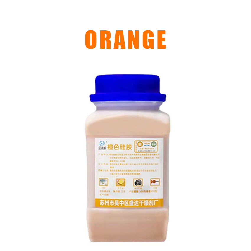 Bottled 500g Reusable Color Changing Silica Gel Discoloration Desiccant ...