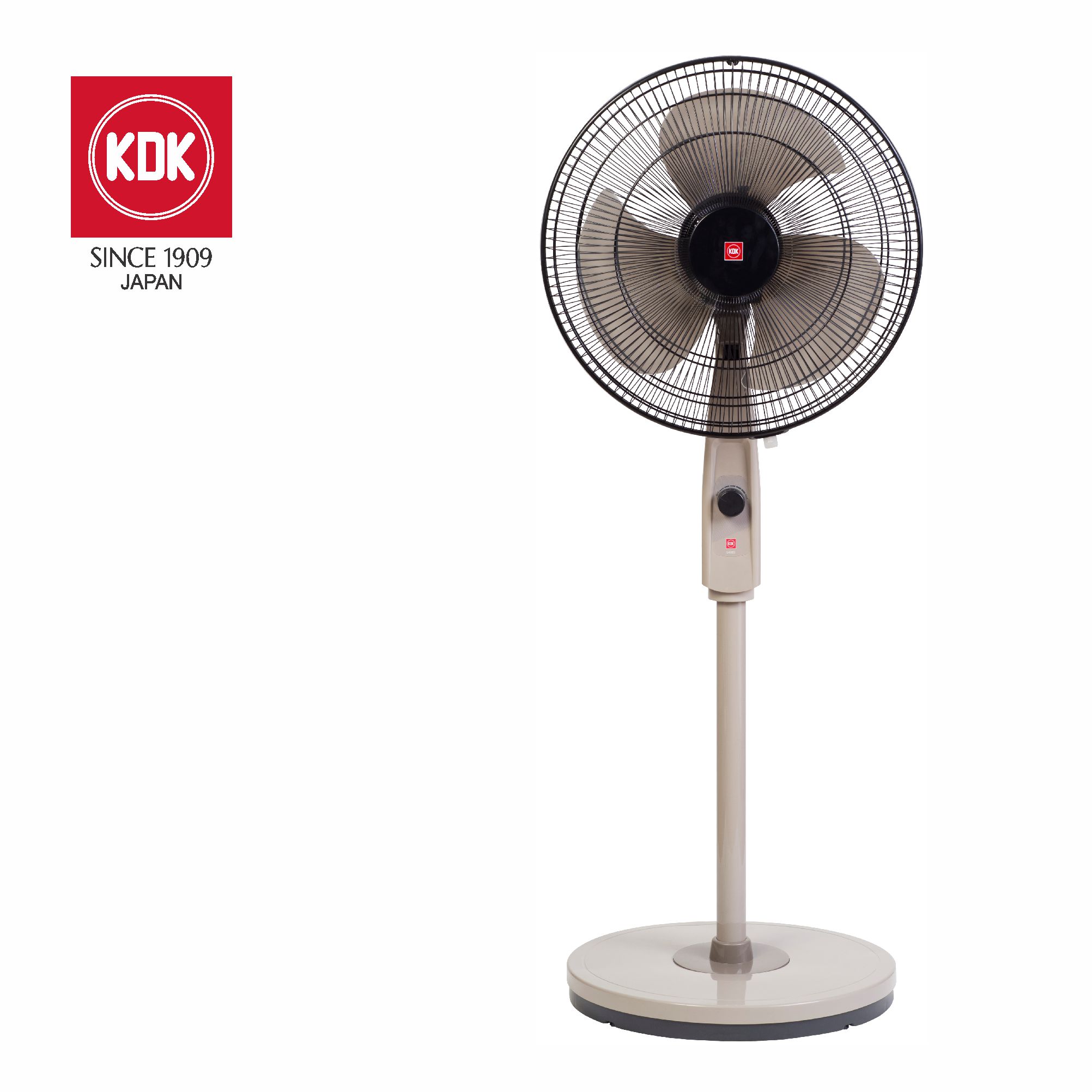 KDK DC Inverter Electric Fans | L409S 16" DC Motor Living Fan | Marble ...