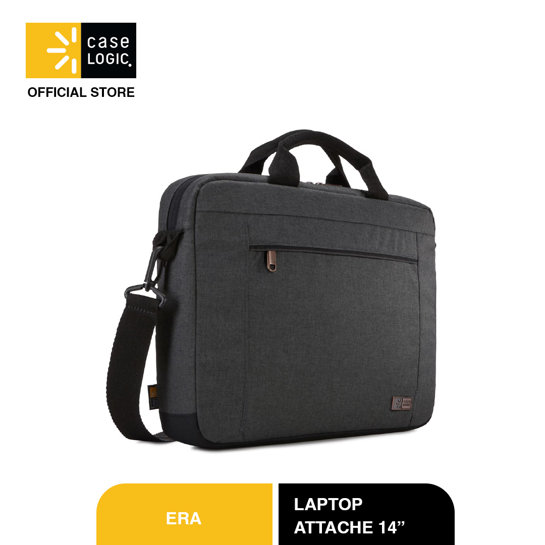 Case Logic Era Laptop Briefcase Obsidian 14in | Lazada PH