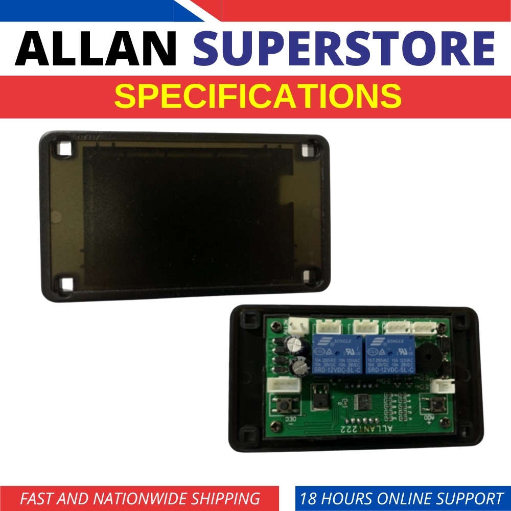 Allan Superstore 1222 Timer 4-digit Updated Version Support 1/5/10 Piso ...