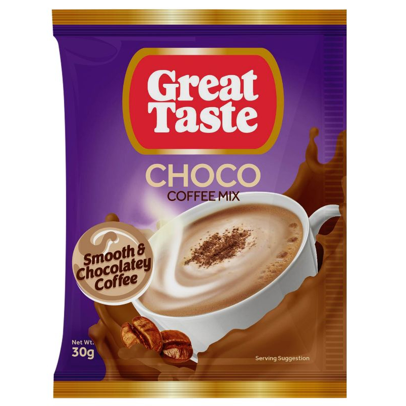 Great Taste 3-in-1 Coffee Mix Choco 30g | Lazada PH