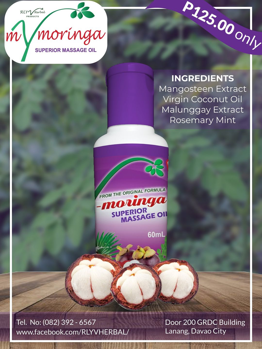 My Moringa Oil in One Malunggay Liniment 60ml, The Best Oil Massage oil ...