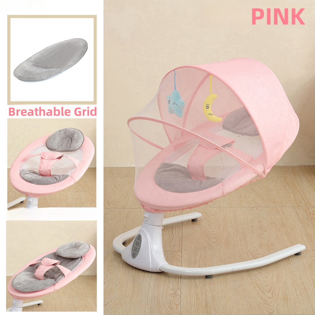 New Baby Electric Rocking Chair Cradles Newborn Cribs Swing Bed Smart ...