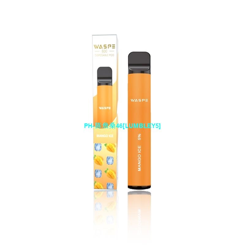 (COD)waspe Disposable Vape Pen 800 waspe Disposable Pod Device 5 SALT ...