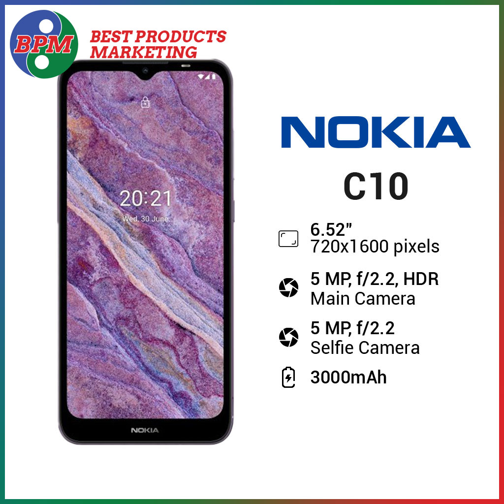 BPM Nokia C10 (2+32) Original and Sealed | Lazada PH
