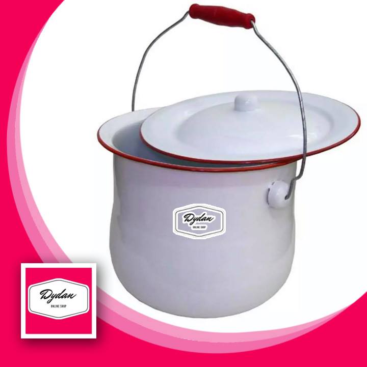 Enamel Potty Chamber Pot #26CP/arinola | Lazada PH
