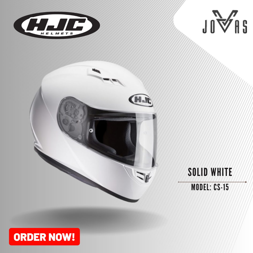 HJC HELMET CS-15 SOLID COLOR | Lazada PH