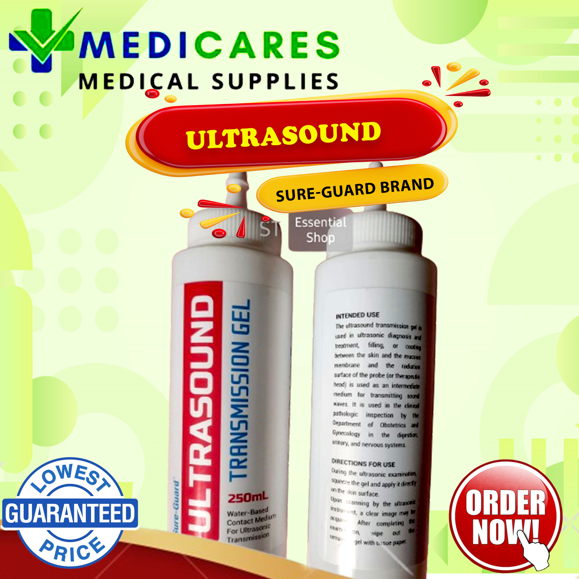 Sureguard Ultrasound Gel 250ML | Lazada PH