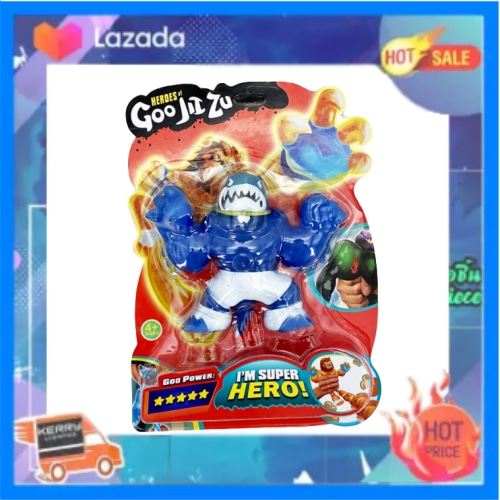 Super hero Of Goo Jit Zu Squeeze Squishy Rising Anti Stress Toys Action ...