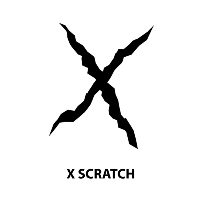 Motorcycle Claw Scratch Kalmot Marks Hologram Sticker Click Aerox ...