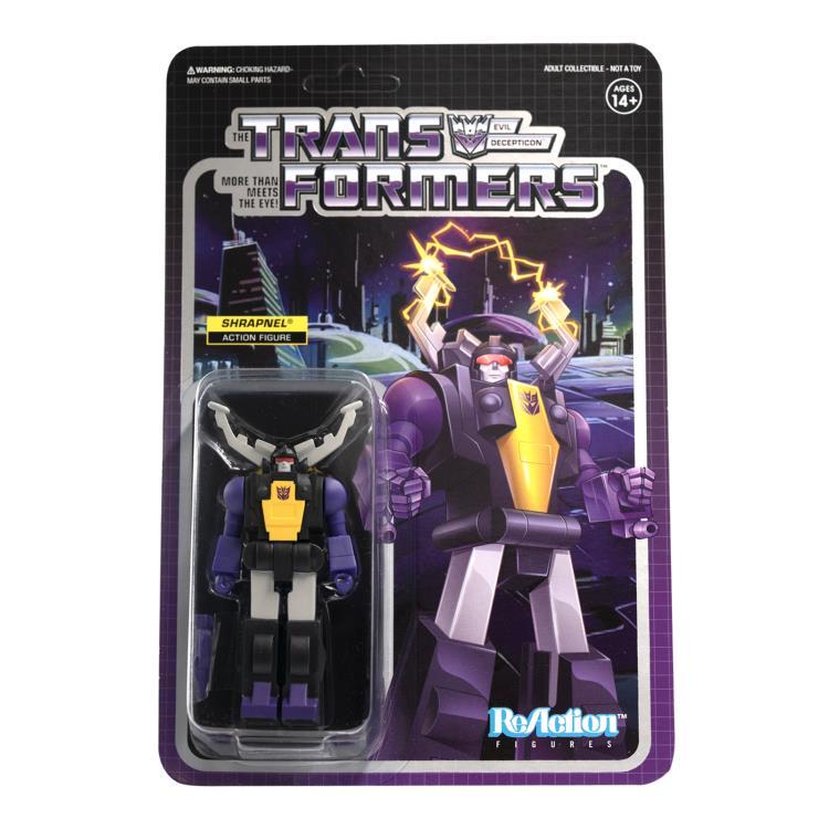 (Super 7) TRANSFORMERS REACTION WAVE 2 - SHRAPNEL | Lazada PH