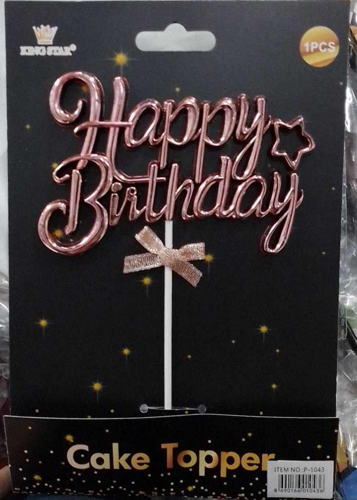 Happy Birthday Cake topper | Lazada PH