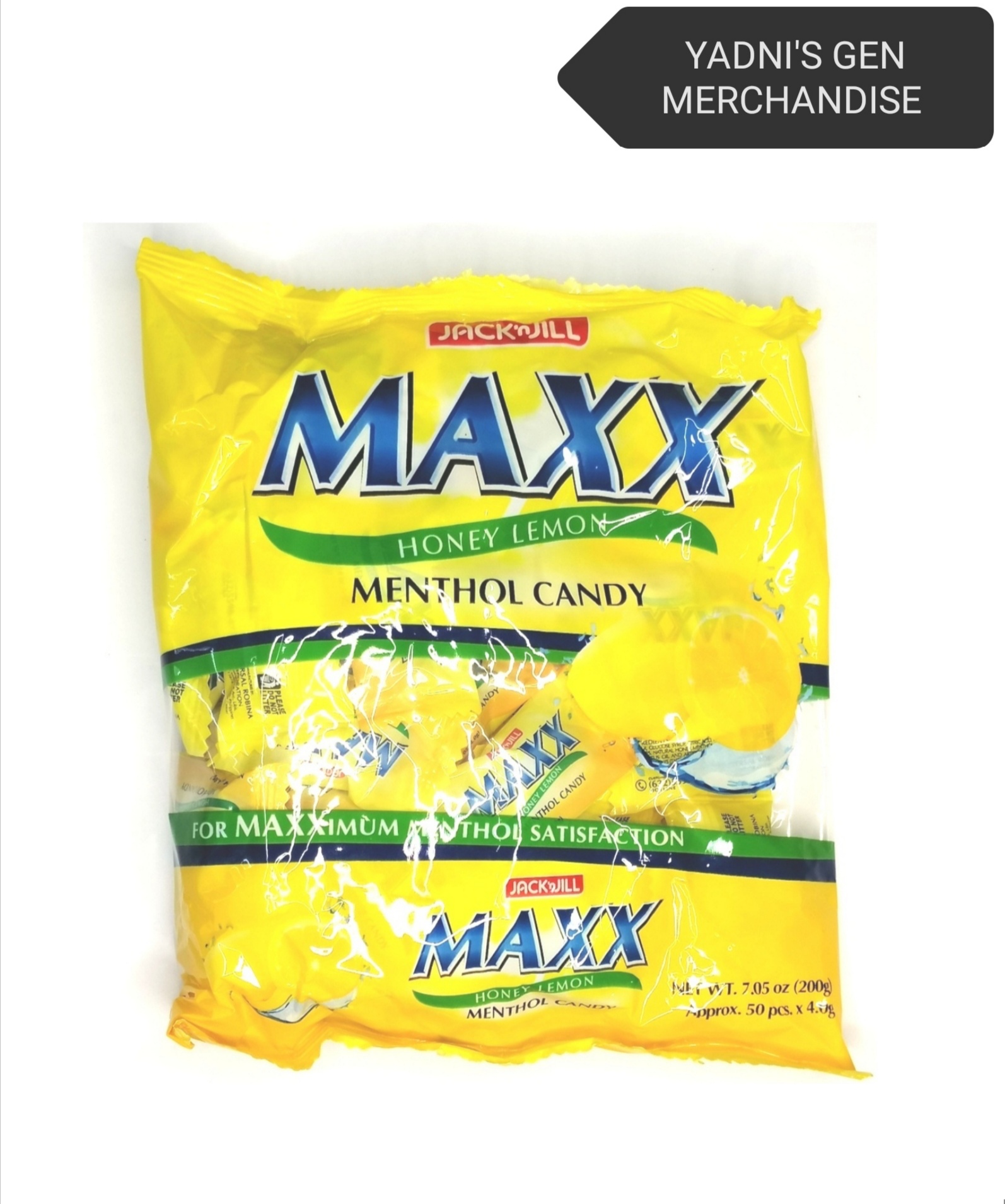 Maxx Honey Lemon Menthol Candy 200g 50pcs x 4.0g | Lazada PH