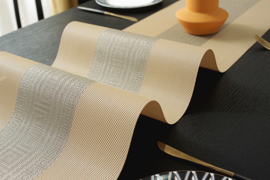 PVC Table runner 6seater Modern simple Nordic tablecloth-30x180cm ...