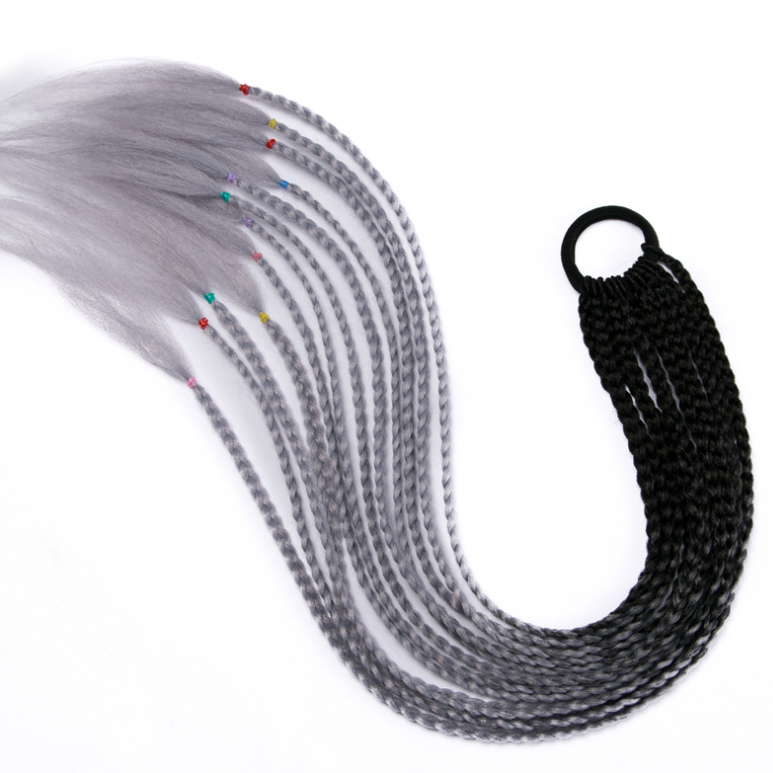 ''Aurora'' Wig Dirty Ponytail Braid Twist Braid Strap Dirty Ponytail ...