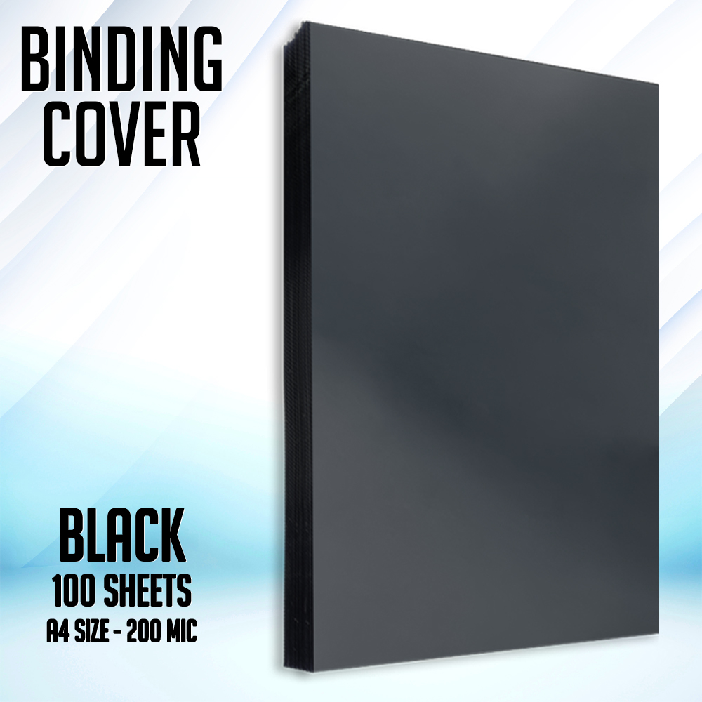 Lineworks - 200MICRONS PVC BINDING COVER A4 SIZE | Lazada PH