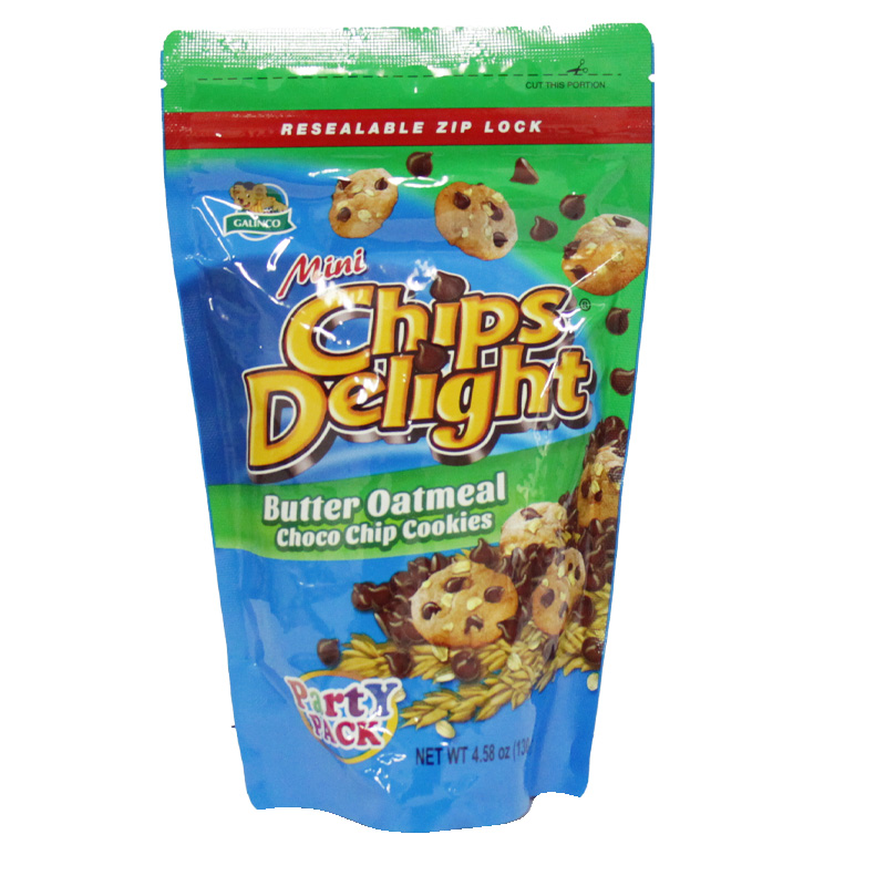 Chips Delight Mini Butter Oatmeal Choco Chip Cookies 130g | Lazada PH