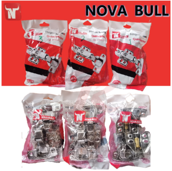 AMERILOCK Concealed Hinges Regular for Cabinet DIY C1.C2.C3 (1 PAIRS ...