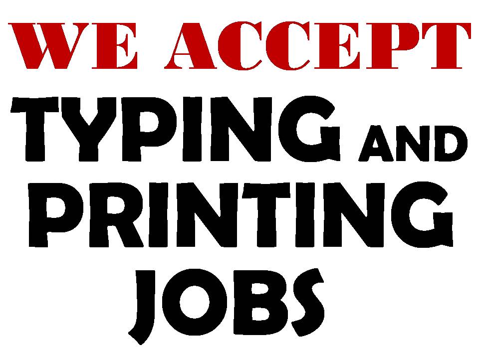 WATERPROOF LAMINATED SIGNAGE TYPING AND PRINTING JOBS | Lazada PH