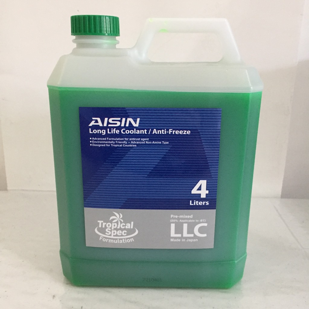 ORIGINAL/GENUINE AISIN LONG LIFE COOLANT ANTI-RUST AGENT 4LITER (GREEN ...