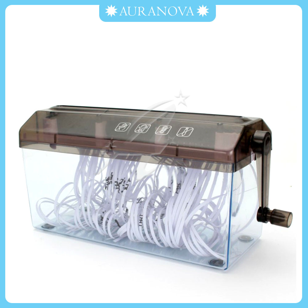 Mini Hand Shredder A4 Size A6 Manual Paper Shredder | Lazada PH