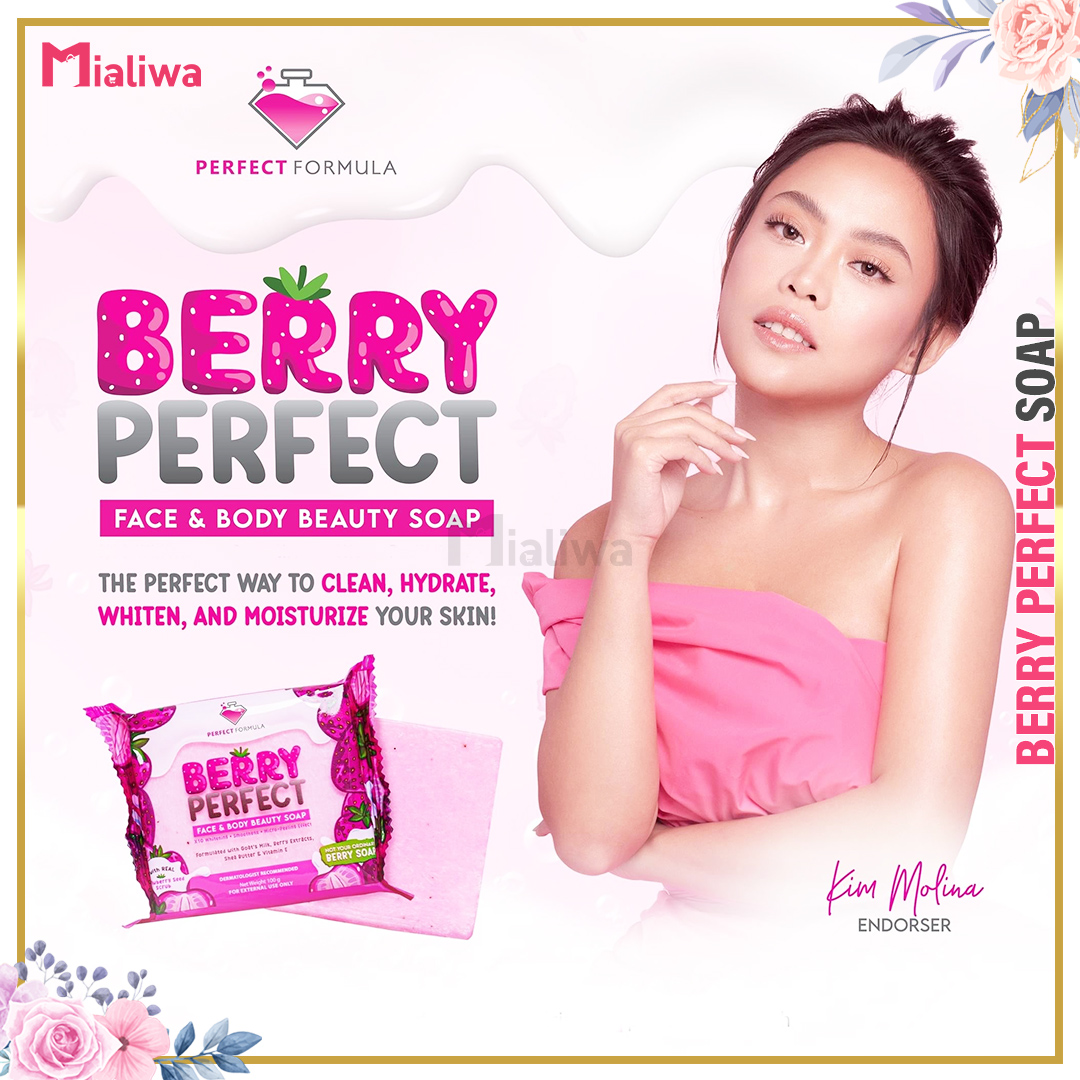 Berry Perfect Face & Body Beauty Soap Pampaputi, Goat's Milk, Berry ...