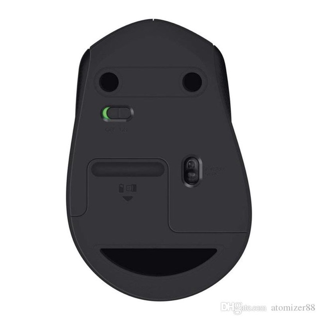 WOO- Logitech M330 Silent Plus Wireless Mouse 2.4GHz USB Optical Mice ...