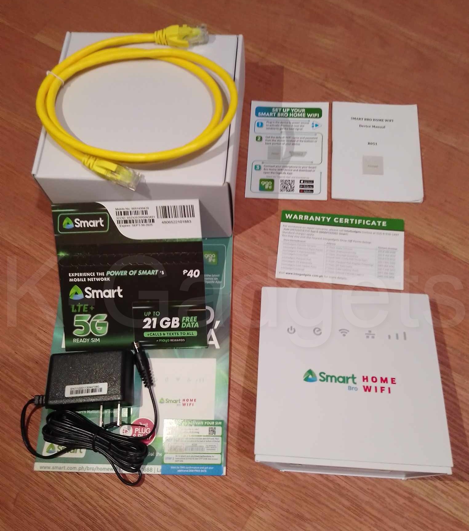 Model: Bootseven R051 , SMARTBRO Home Prepaid Wifi (CAT4) // with SMART REGULAR SIM // OPENLINE ...