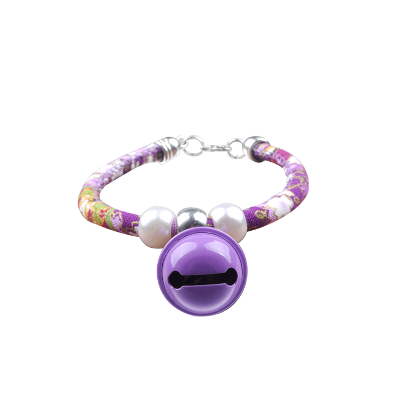 Pet collar cute dog cat bell collar Retro-Style Cat Neck Ring With Bell ...