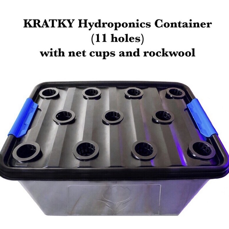 Kratky Hydroponics Container with (40L) to use and Capacity | Lazada PH