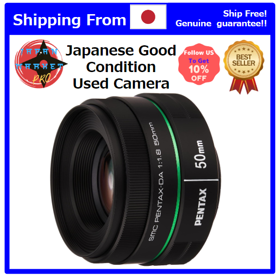 [Japan Used Lense] smc PENTAX-DA 50mmF1.8 Medium Telephoto Single Focal Length Lens [For APS-C ...