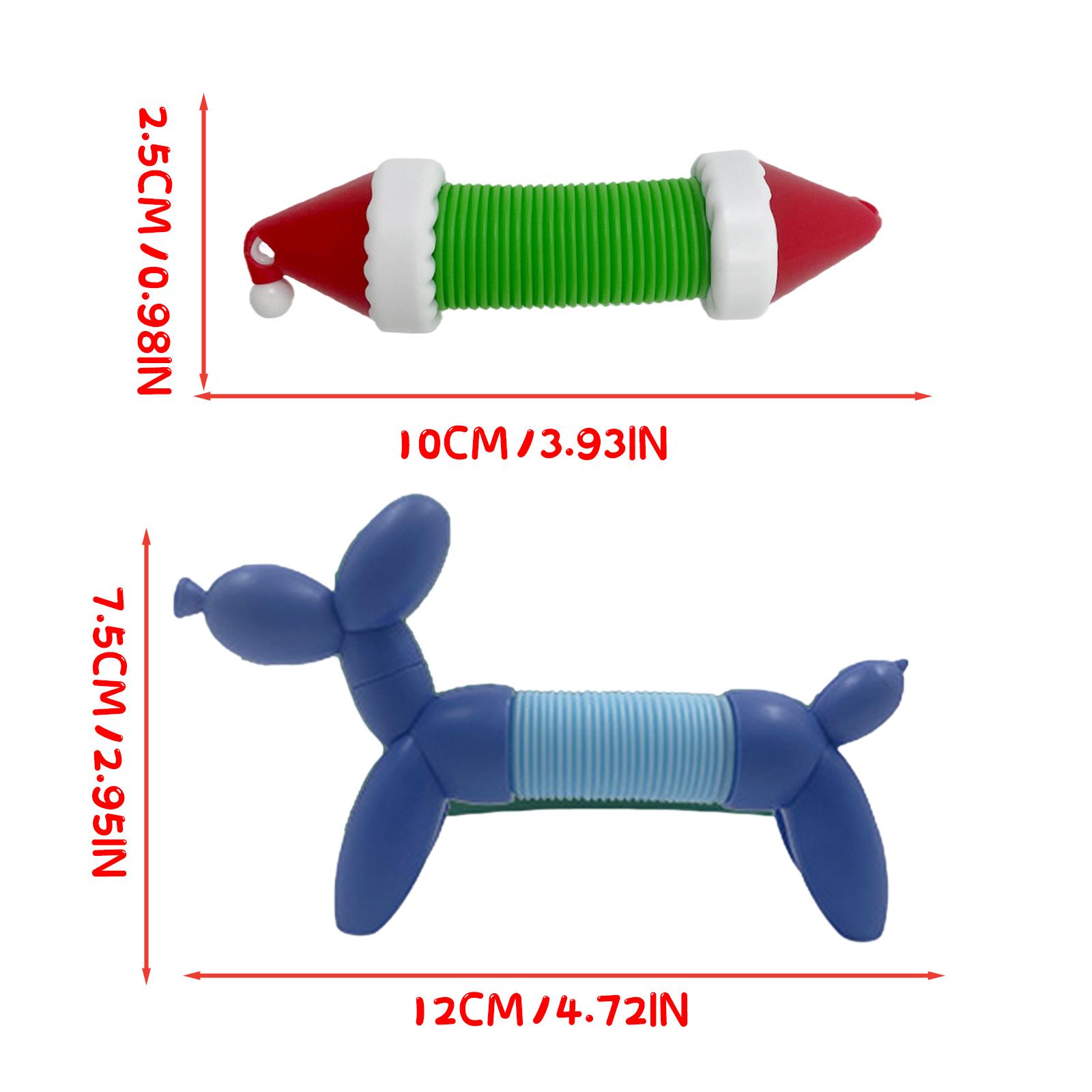 Variety Pull Tube Pop Tube Rich Dog Christmas Decompression Tube ...