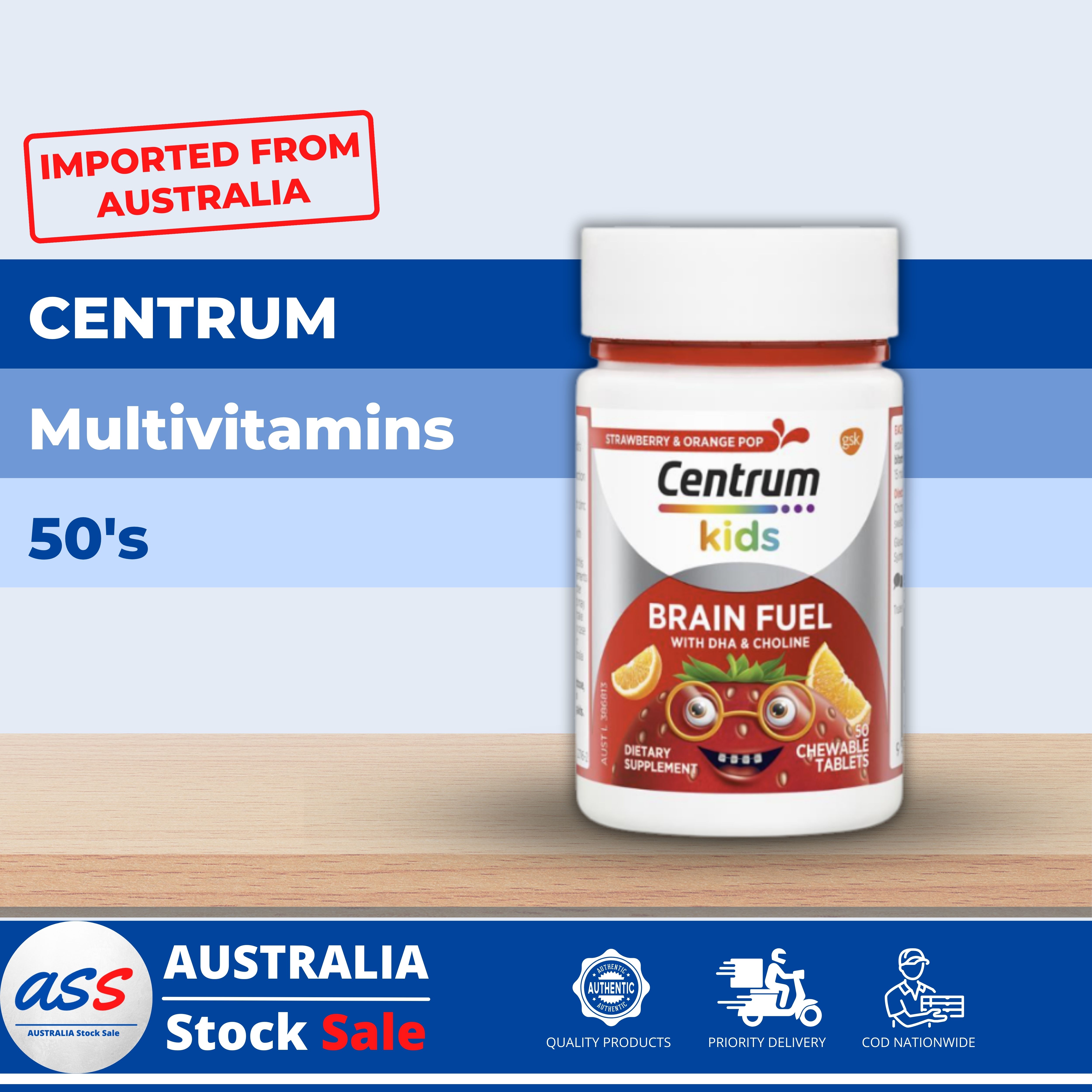 Centrum Kids Brain Fuel (50s) | Lazada PH