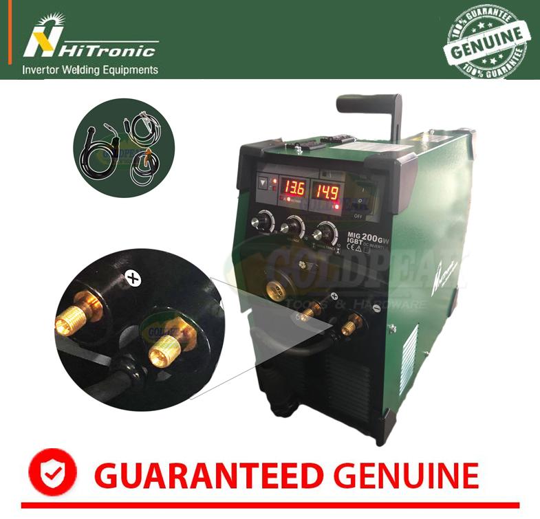 Hitronic MIG 200GW DC Inverter Welding Machine 2in1 ARC-MIG •khm ...
