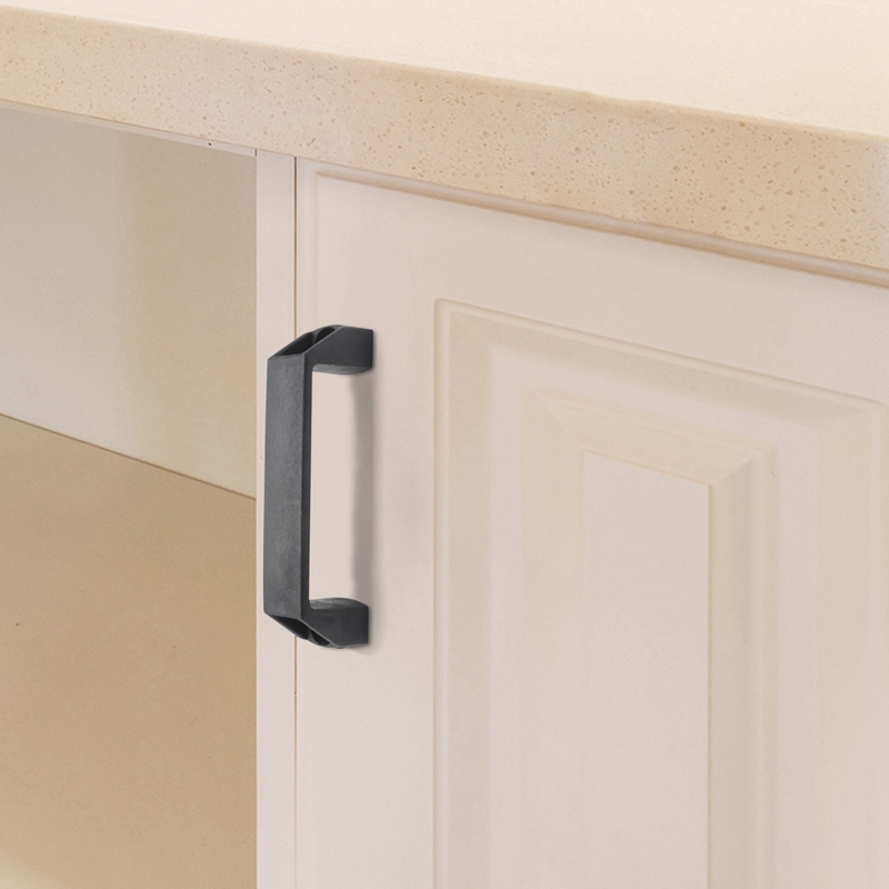 Cabinet Drawer Door Plastic Handle Pull Knob 120mm 4.7" 2 Pcs ...