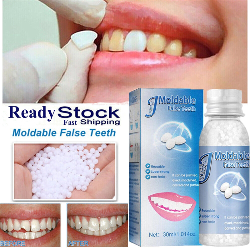 teeth temporary restoration denture filling solid gel solid denture ...