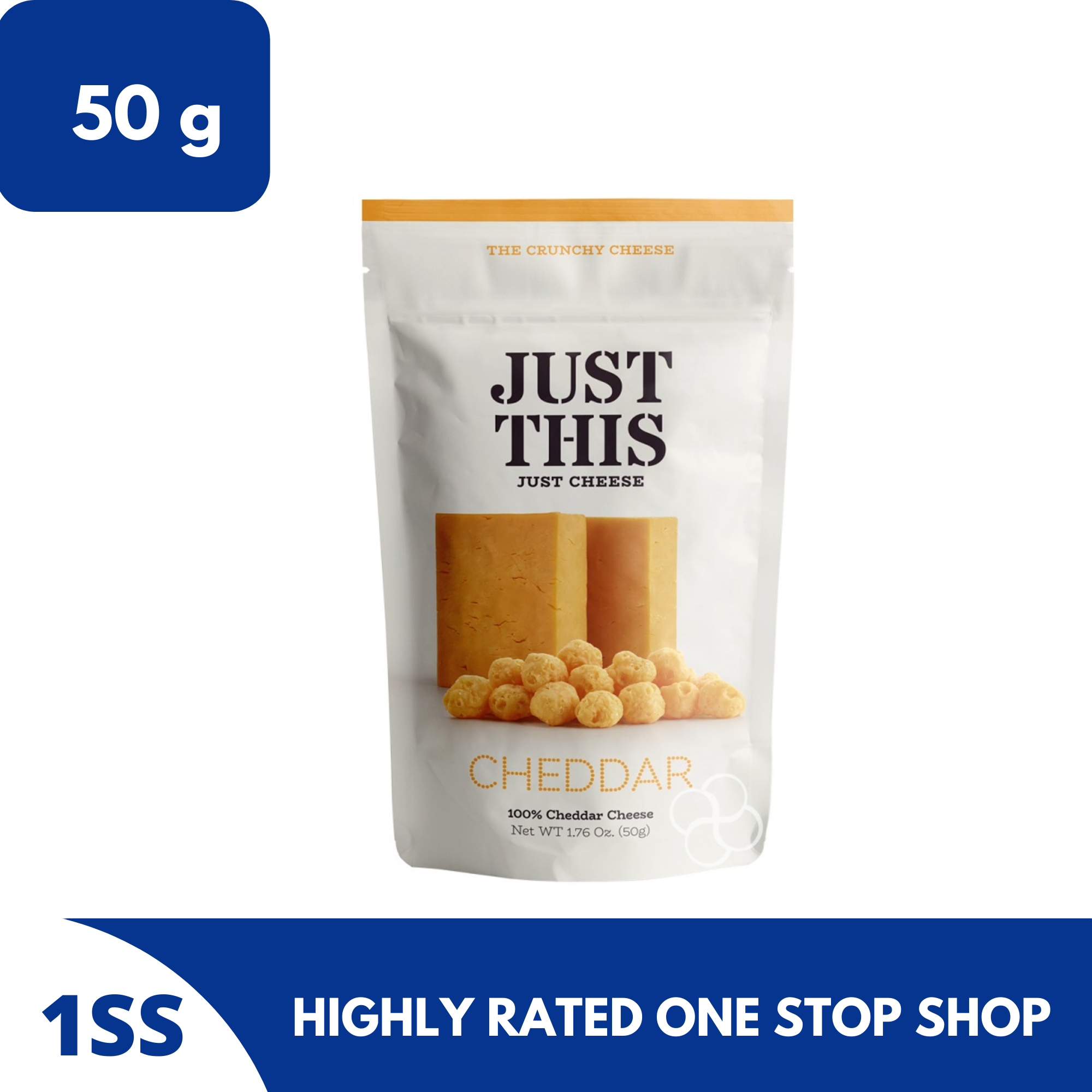 Just This 100% Cheddar Cheese Balls, 50g | Lazada PH