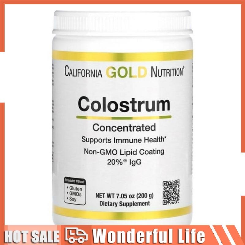 On Hand! Colostrum Concentrated from USA 1000mg 240 Veggie Capsules ...
