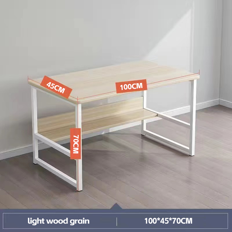 120CM Computer Table Study Table Double Layer Desk Table Student Table ...