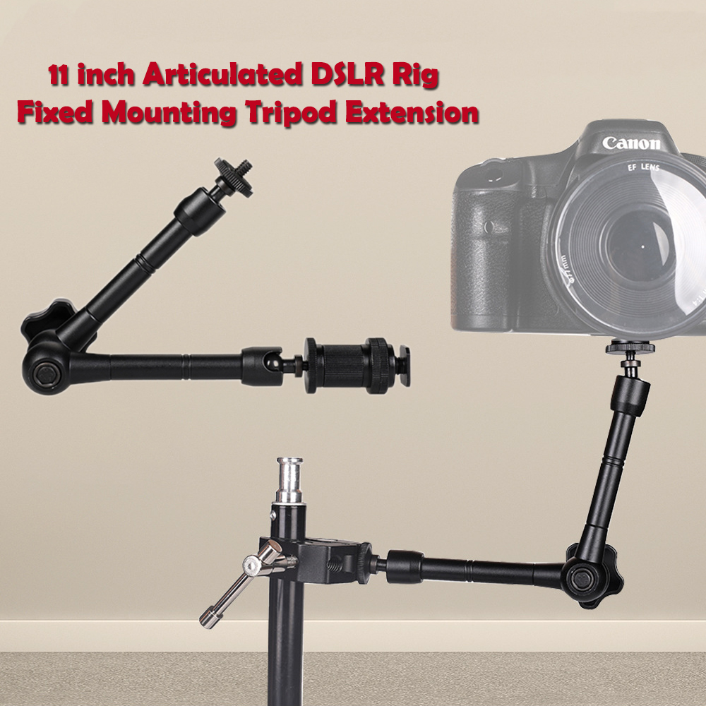 11 inch Articulated DSLR Rig Fixed Mounting Tripod Extension | Lazada PH
