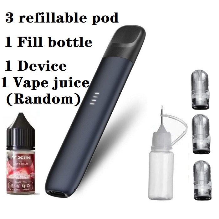 Legit！relx Refill Set 《1vape+3pods+30ml Refill Juice》relx1vape Full Set ...