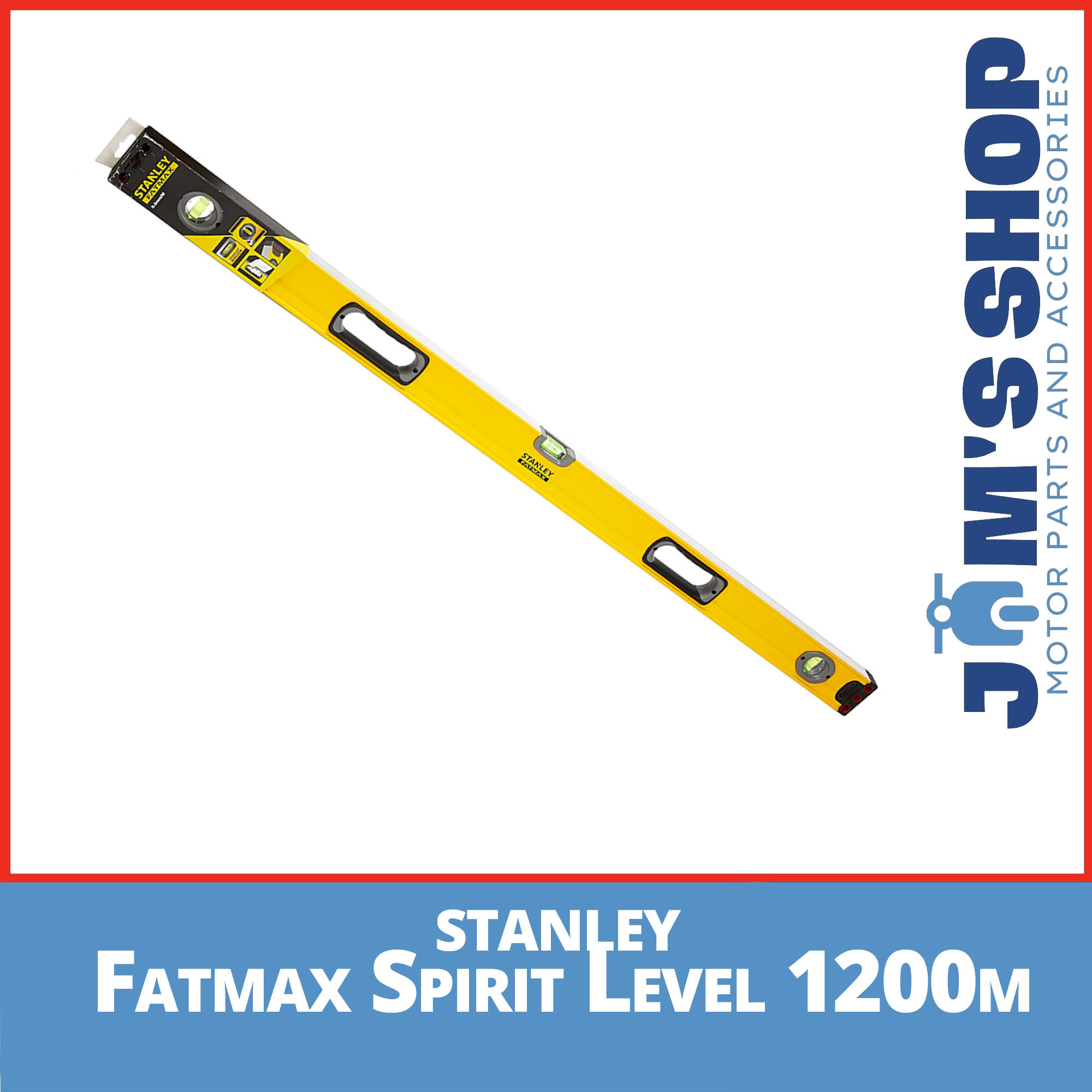 Stanley Fatmax Spirit Level 1200M | Leveler tool | Lazada PH