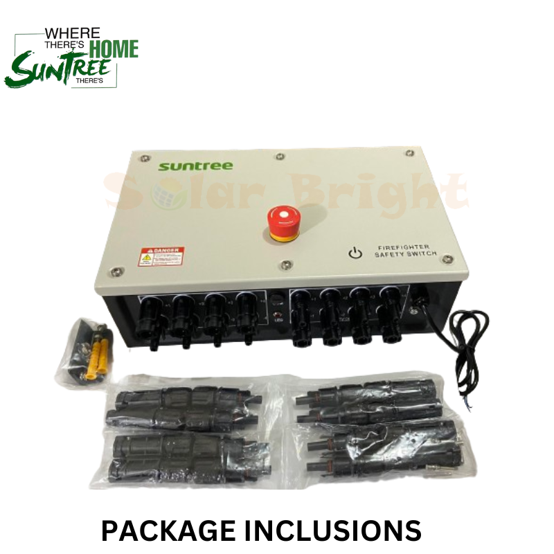 SUNTREE Rapid Shutdown RSD Solar PV Power 4 6 8 Pole 2 3 4 Strings ...