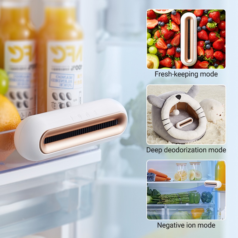 EraClean BS02 Refrigerator Deodorizer Pro Fridge Purifier Keeping Food ...