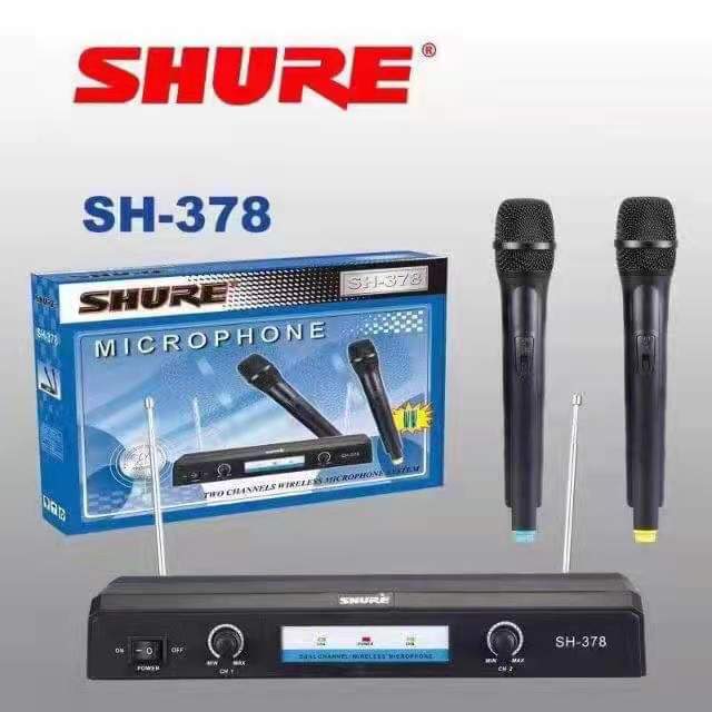 SHURE SH 378 m wireless MICROPHONE | Lazada PH