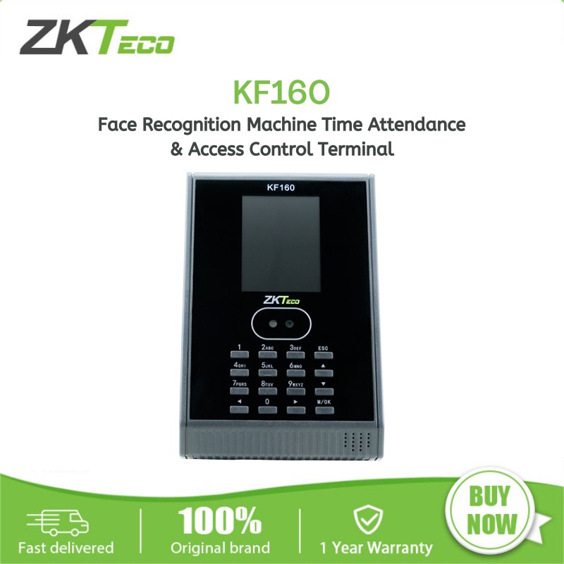 ZKTeco KF160/ID Face Time Attendance Terminal with Access Control ...