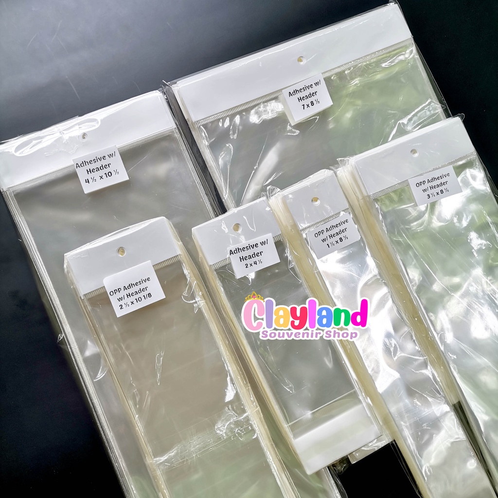 Liner OPP Plastic With Adhesive Hole Hang (Part 2) | Lazada PH