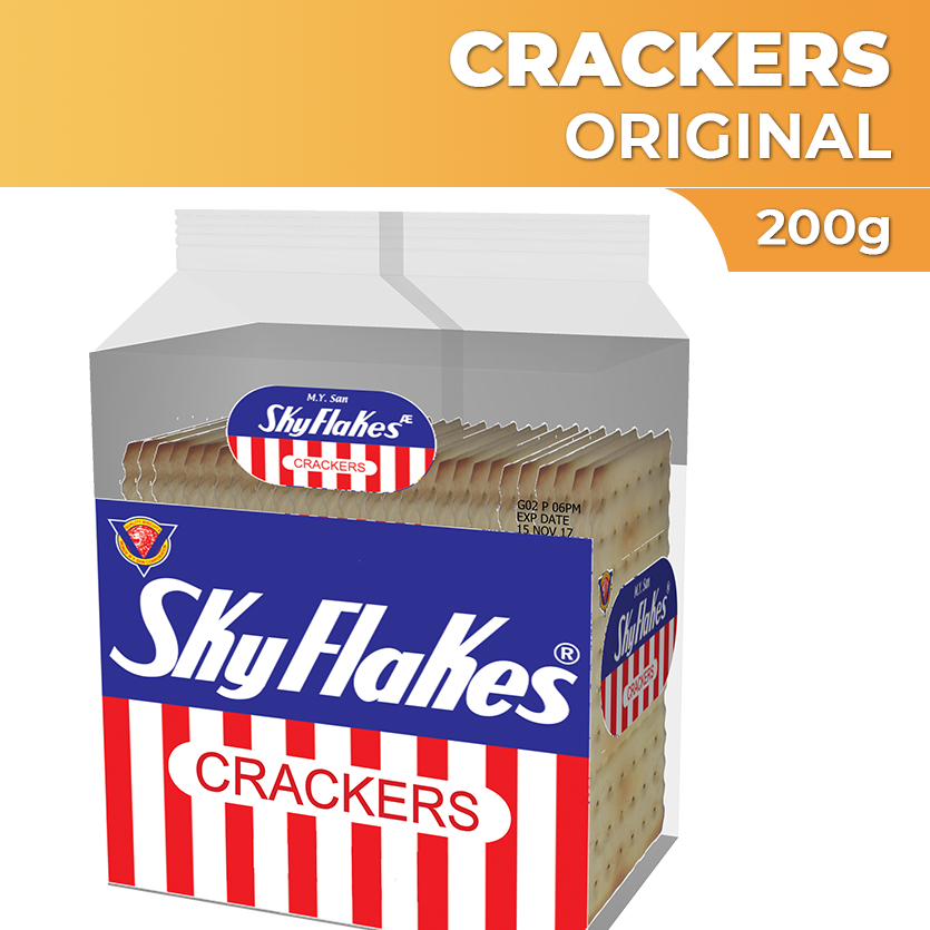 Monde Nissin - Skyflakes Crackers Handy Pack 200g | Lazada PH
