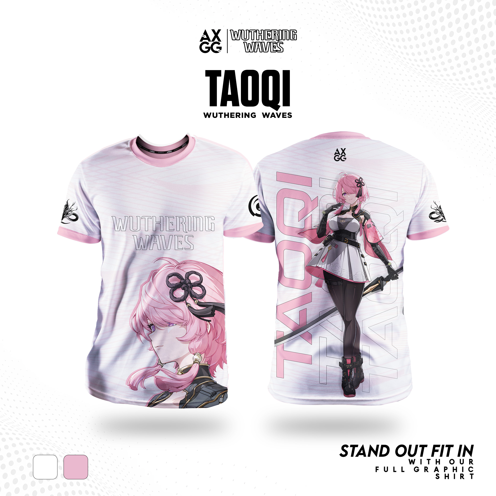 AXGG ' Wuthering Waves ' - Gaming Shirt | Lazada PH