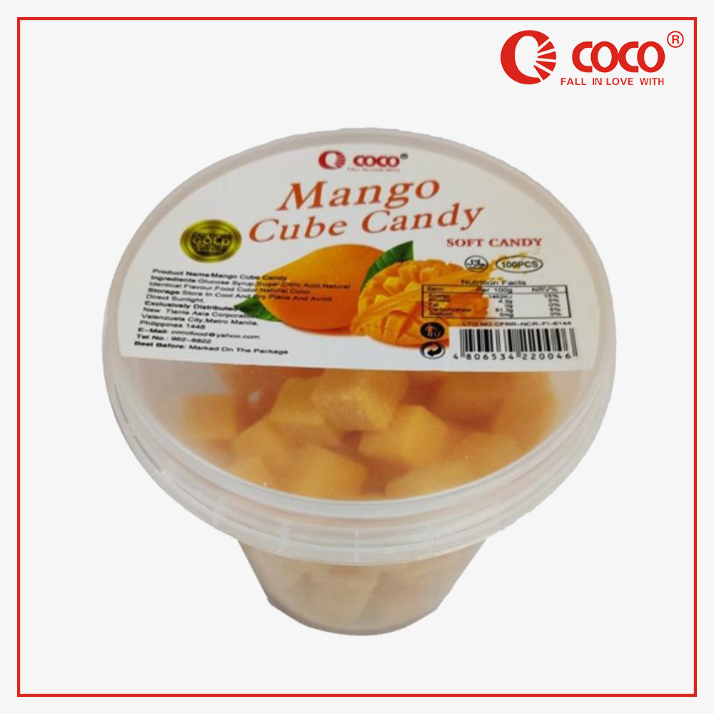 Coco Mango Cube Jar - 100 pcs | Lazada PH